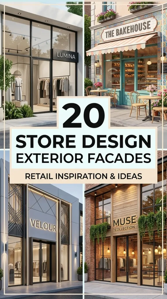20 Store Design Exterior Facades