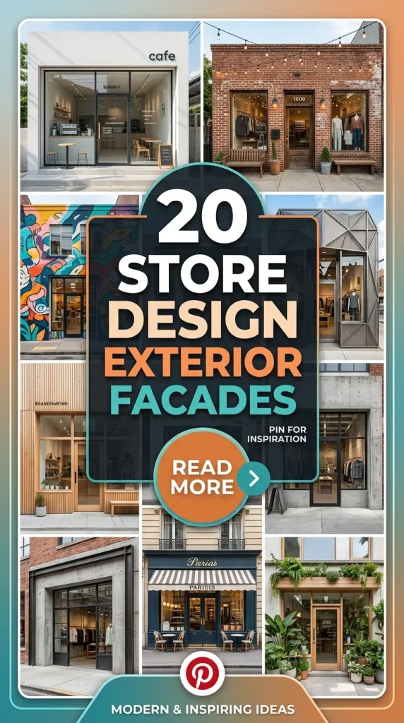 20 Store Design Exterior Facades